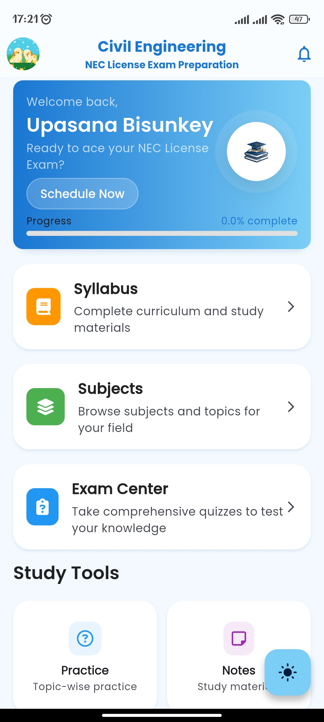NEC License Exam Preparation - Your Study Companion